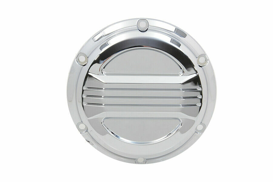 Chrome Air Flow Derby Cover for Harley Davidson by V-Twin | eBay