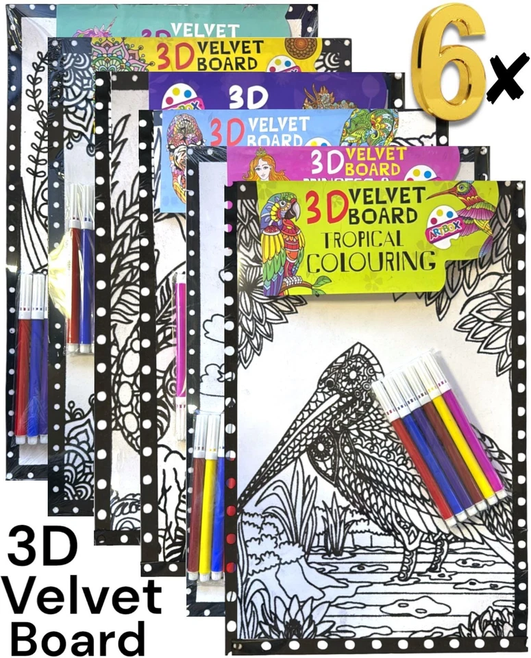 Velvet Colouring Pictures for sale | eBay UK
