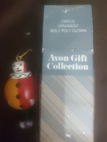 Avon Gift Collection Circus Ornament - Roly Poly Clown | eBay