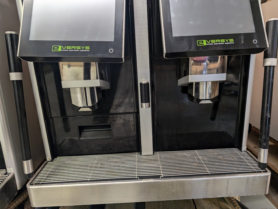 Set of 3 - Eversys Enigma e4 Commercial Semi-Automatic Espresso Machine ...