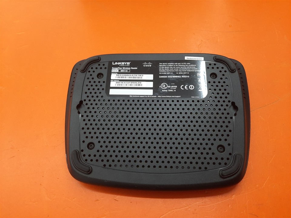 ⭐️⭐️⭐️⭐️⭐️ Cisco Linksys WRT110 RangePlus Wireless Router-No Cables | eBay