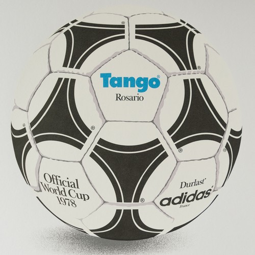 Classic vintage 1978 World Cup adidas Tango football 5-colour ...