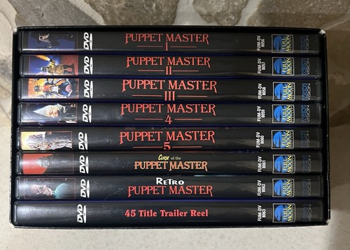 Puppet Master 8-DVD Box Set Collection Full Moon/Koch Vision ...