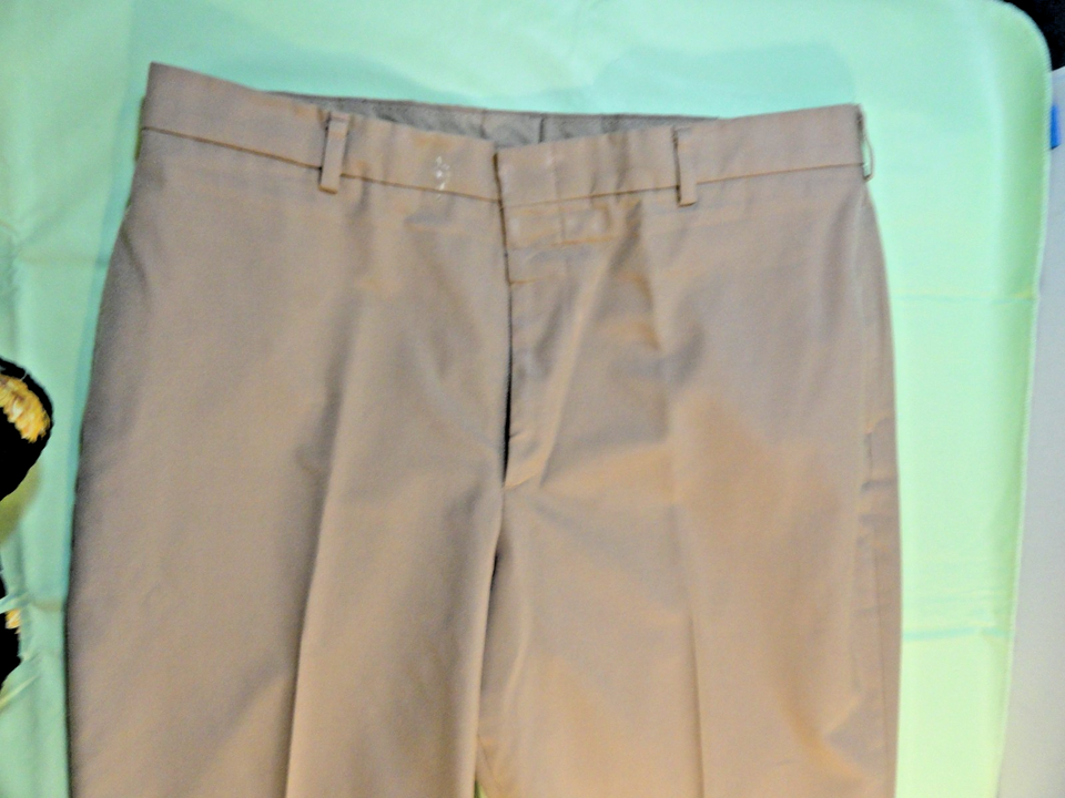 USN U.S. NAVY REGULATION TAN DRESS SERVICE UNIFORM PANTS 38X28.5 | eBay