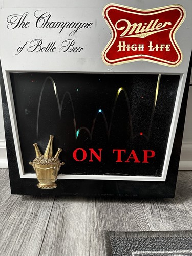 1960 Miller High Life Motion Bouncing Ball Beer Sign Light | eBay