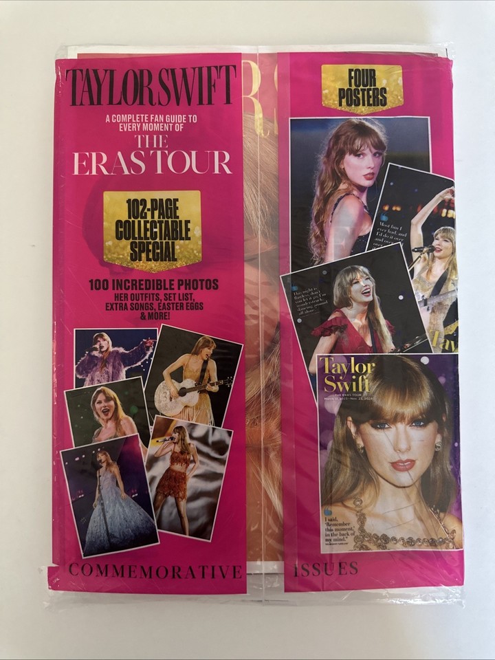 2023 TAYLOR SWIFT ERAS TOUR Collectible Pack SEALED NEW All 4 Covers 4 ...