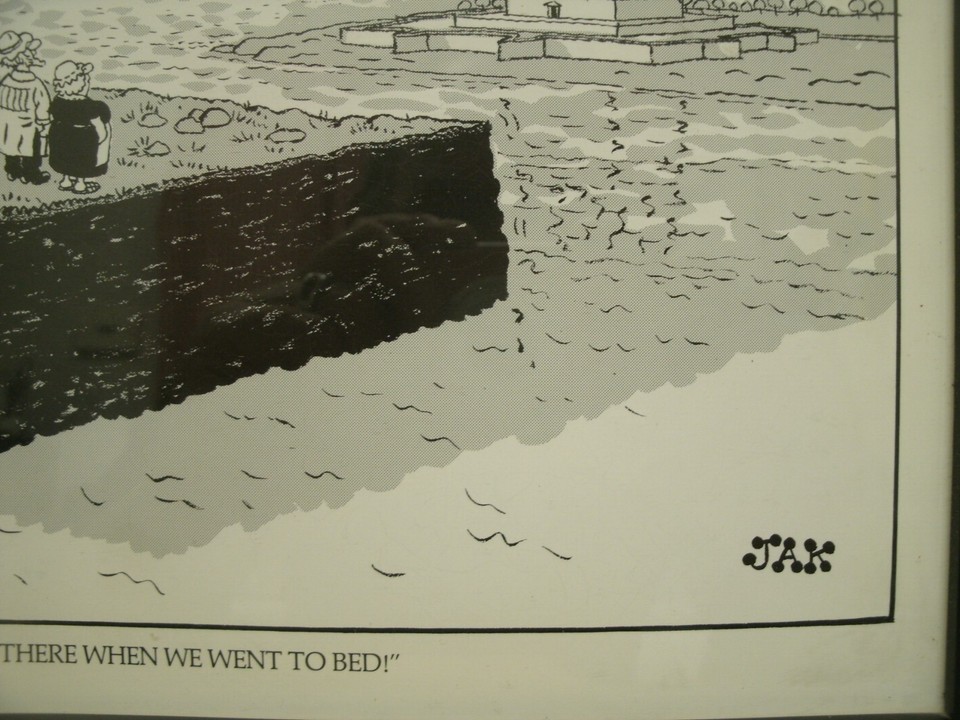 Raymond Allen Jackson 'Jak' (British 1927-97), original cartoon 1983 ...