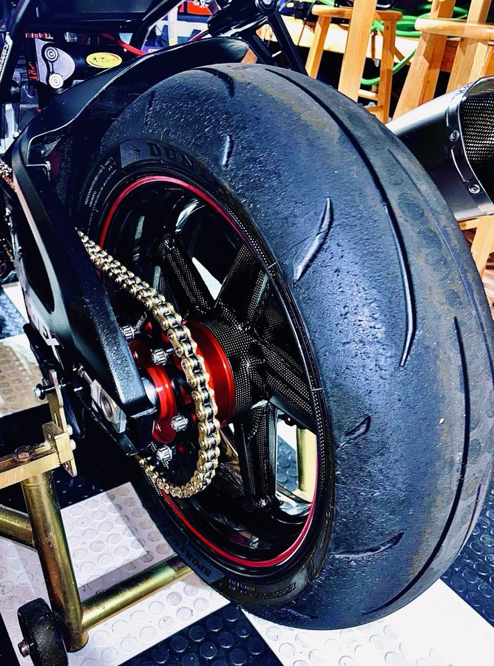 Dymag CA5 Carbon Fiber Wheels Front+Rear GSXR ZX6R R6 CBR Suzuki Yamaha ...