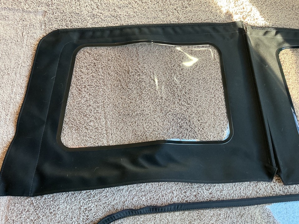 Jeep JK Unlimited 2013-2018 replacement twill clear window set for OEM ...