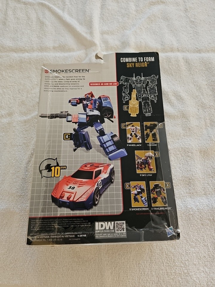 Transformers Combiner Wars Deluxe Class Smokescreen | eBay