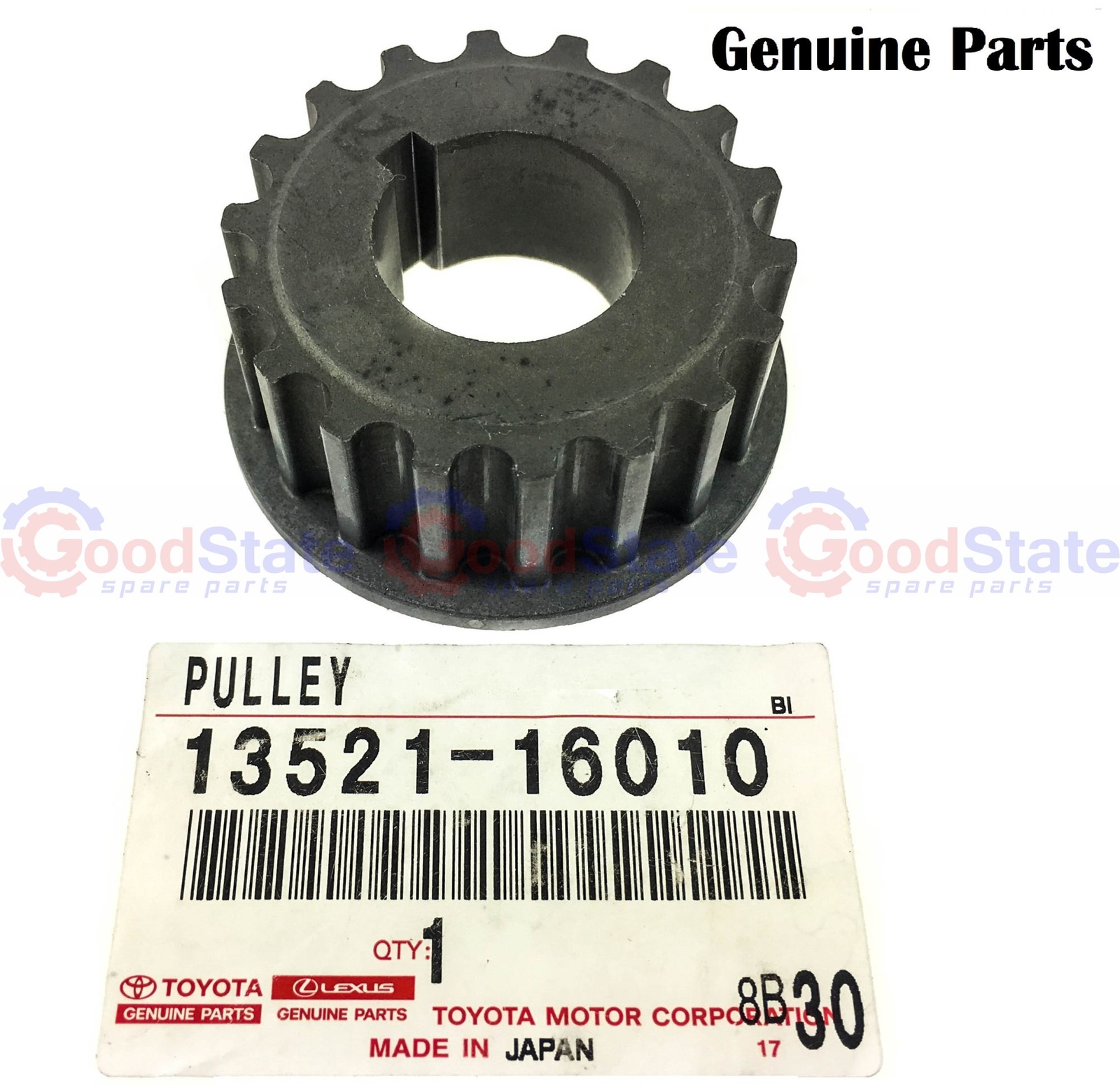 Genuine MR2 AW11 4AG 4AGE 4AGZE Crankshaft Timing Gear Sprocket Pulley ...
