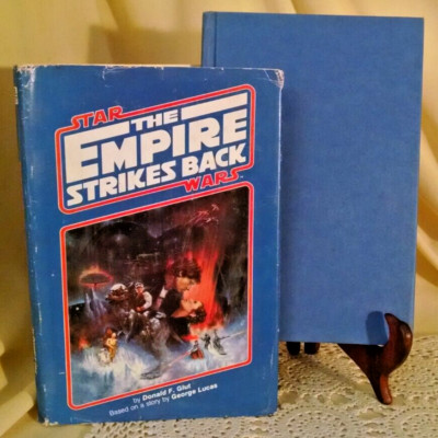 STAR WARS EMPIRE STRIKES BACK DONALD GLUT HC/DJ BOOK CLUB 1980 MOVIE ...