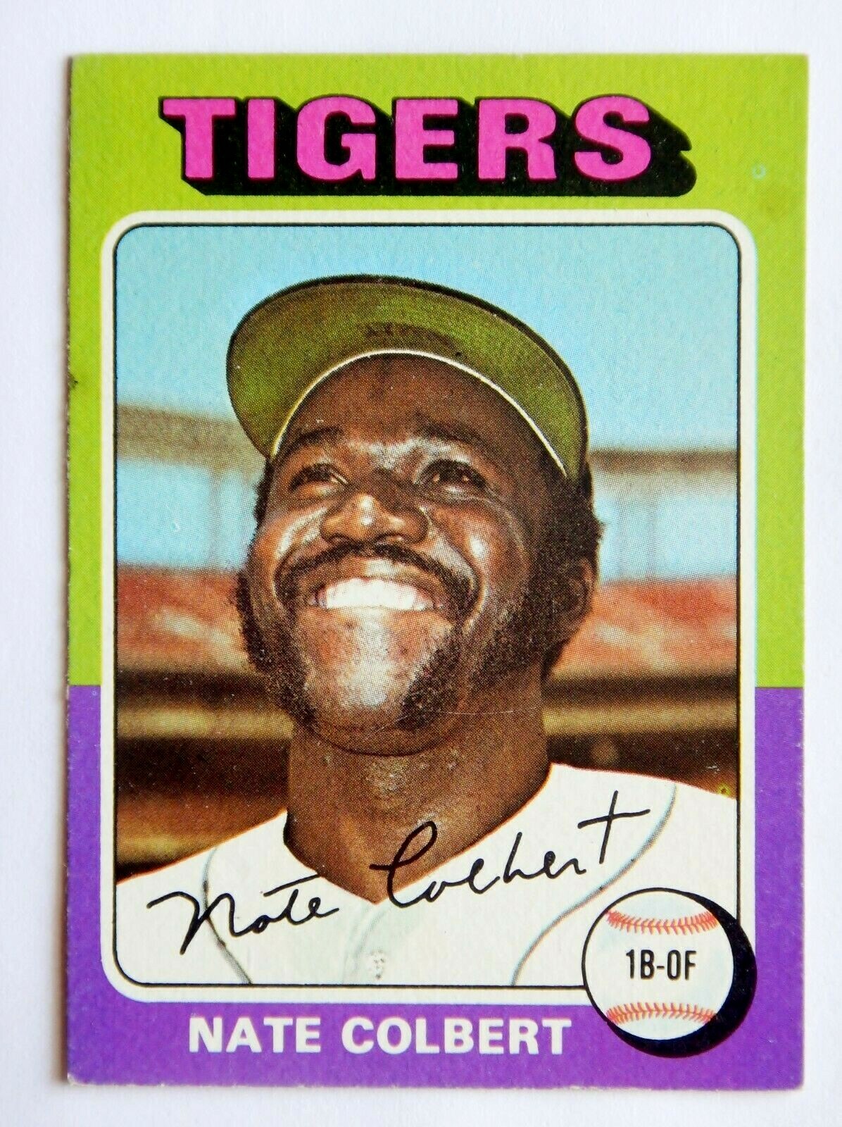 Nate Colbert #599 Topps 1975 Baseball Card (Detroit Tigers) VG | eBay
