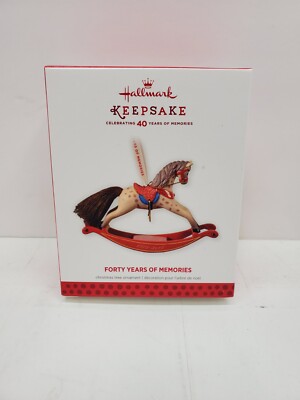 Hallmark Keepsake Ornament 2013 Forty Years of Memories Porcelain ...