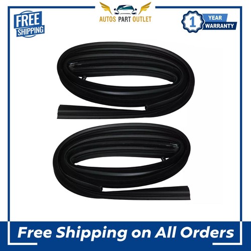 Window Glass Run Channel Weatherstrip Pair Fits 1973-1991 Chevrolet/GMC ...