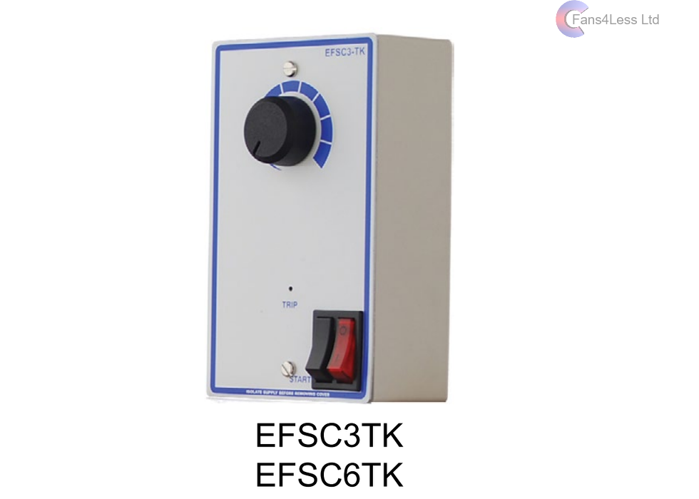 EFSC Electronic Speed Controllers Plate Kitchen Hydroponics Fans 1.5 to ...