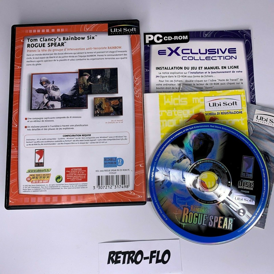 Tom Clancy's Rainbow Six Rogue Spear - Gioco PC - In Scatola | eBay