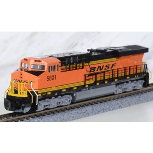 NEW Kato GE ES44AC Burlington Northern Santa Fe #5801 Loco N Scale FREE ...