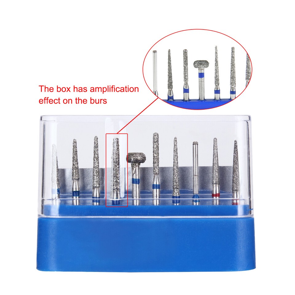 Dental Diamond Burs FG Composite/Polishing Teeth Dills For High Speed ...