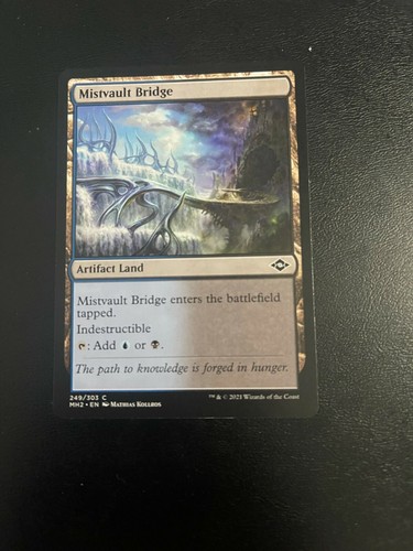 Magic The Gathering TM Mistvault Bridge 249/303 C | 1 card B9 | eBay