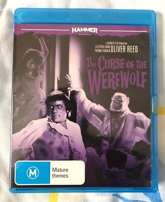 CURSE OF THE WEREWOLF Blu Ray Region B Hammer Horror Oliver Reed ...