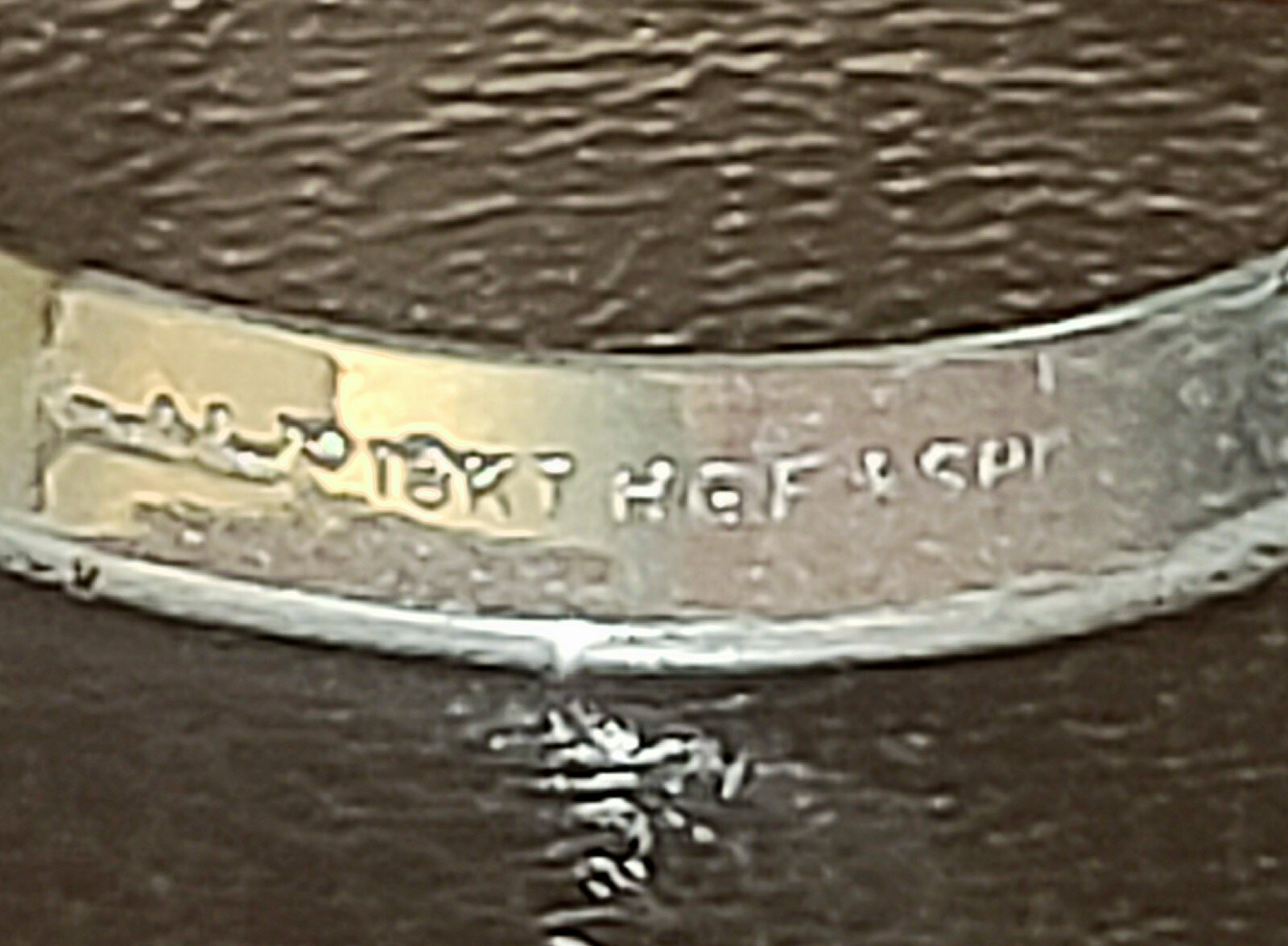 18KT Karatclad HGE ESPO Mens Ring Silver Wedding Band Size 12 EBay 18kt-karatclad-hge-espo-mens-ring-silver-wedding-band-size-12-ebay