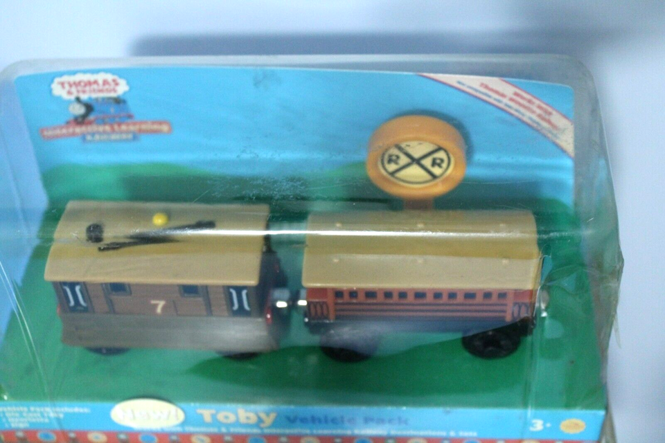 Thomas & Friends Interactive Learning Railway Train HENRIETTA & TOBY ...