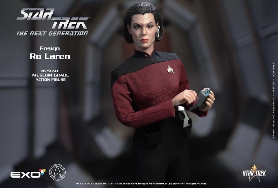 Exo-6 1/6 Star Trek The Next Generation TNG Ensign Ro Laren bajoran New ...