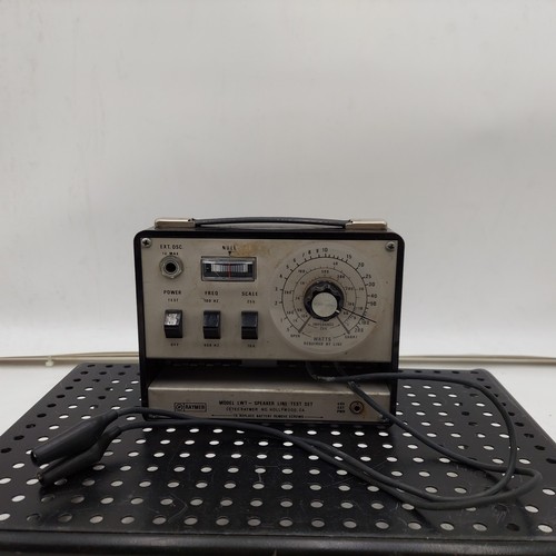 Vintage Raymer University Sound LWT Speaker Line Test Set | eBay