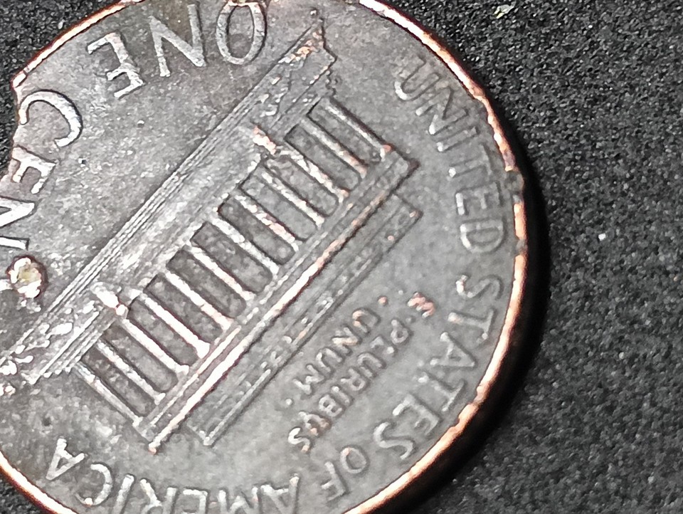 1982 S Lincoln Memorial Cent Proof Penny 1c Coin With Noticable Errors ...