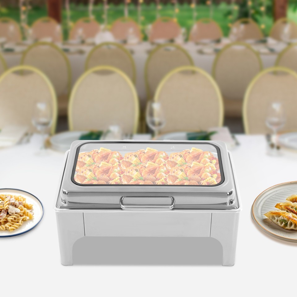 9L Stainless Steel Chafing Dish Chafing Dish Buffet Warmer Buffet ...