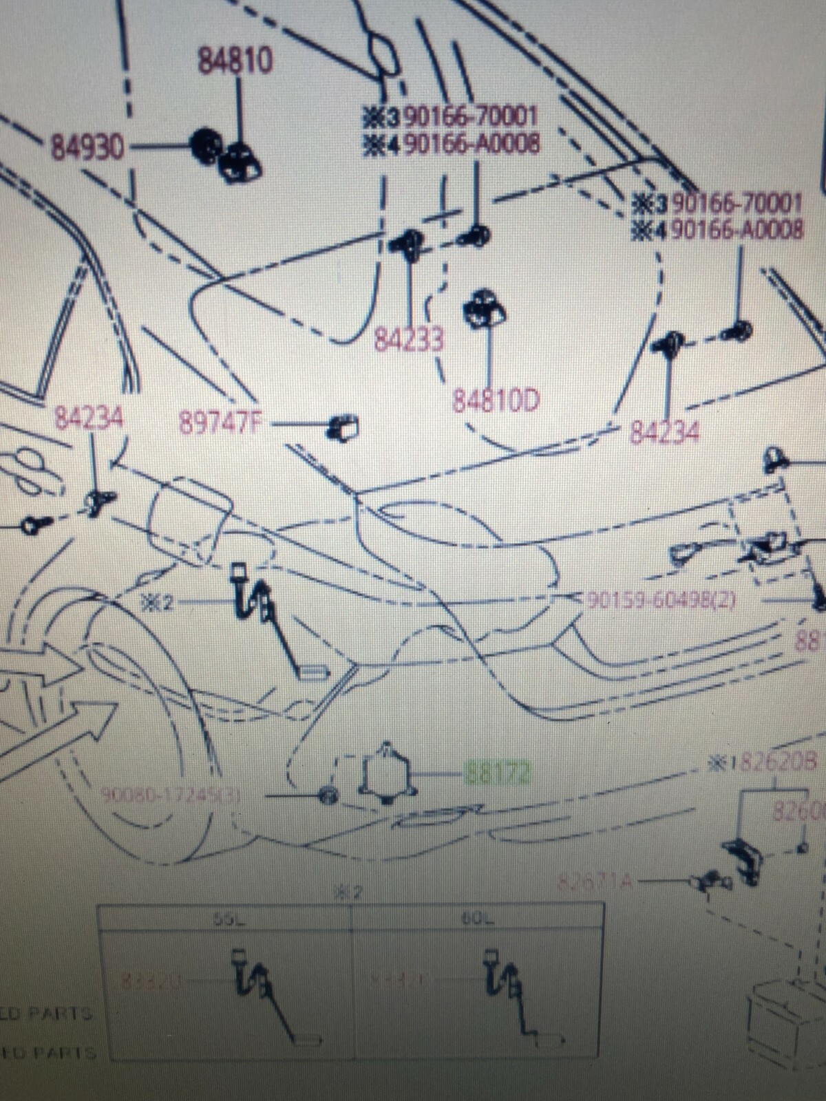 88162-06050 BLIND SPOT MONITOR TOYOTA CAMRY 2018-2020 | eBay
