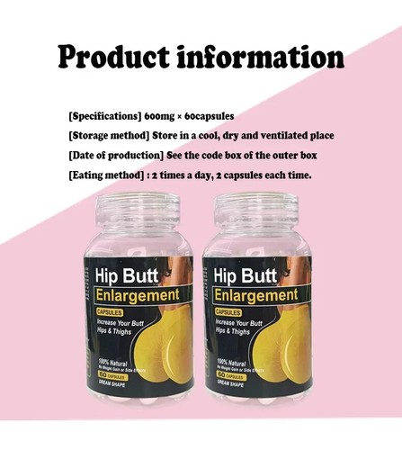 1 bottle Hip lifting capsule Ultimate Buttock Butt Enhancement Pills ...