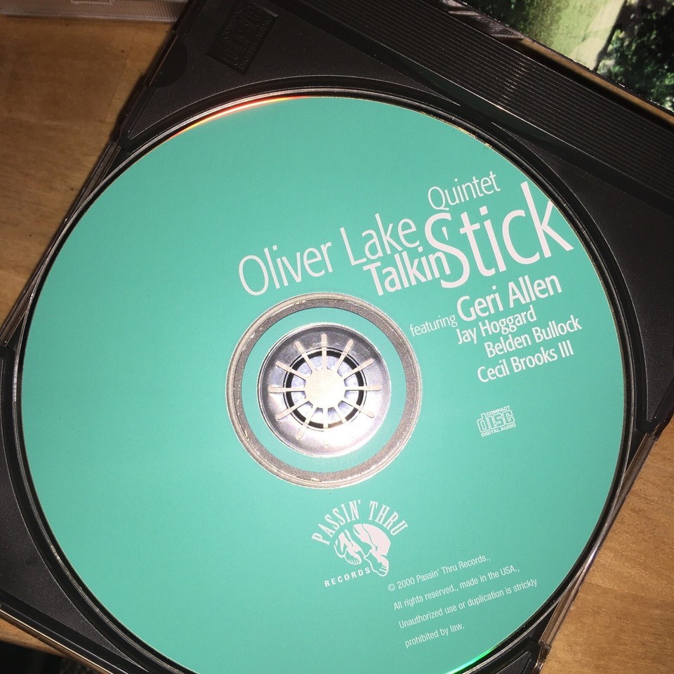 Oliver Lake Jay Hoggard Geri Allen Cecil Brooks Talkin Stick (CD, 2000 ...