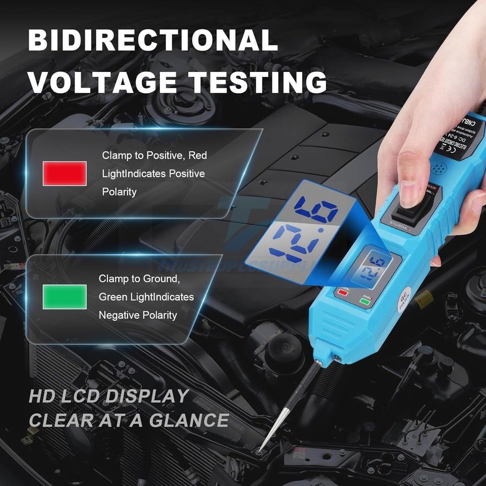 Digital 3.5-36V Automotive Car Power Circuit Electrical Tester Probe ...