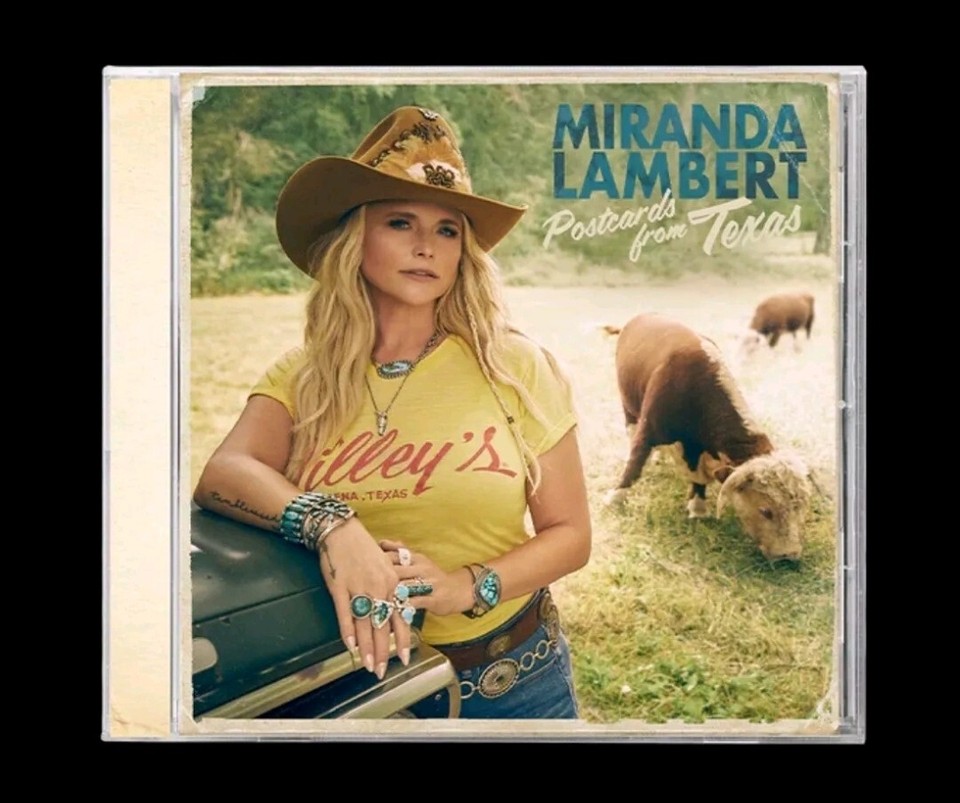 MIRANDA LAMBERT Postcards From Texas SIGNED CD Autographed [SHIPS NOW ...