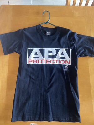 NEW Vintage WWF Attitude Era APA Protection Shirt Size Small | eBay