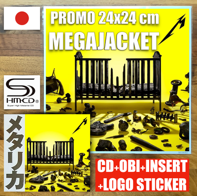 JAPAN PROMO 24x24cm MEGACJACKET + STICKER + CD OBI METAL INSERT 72 ...