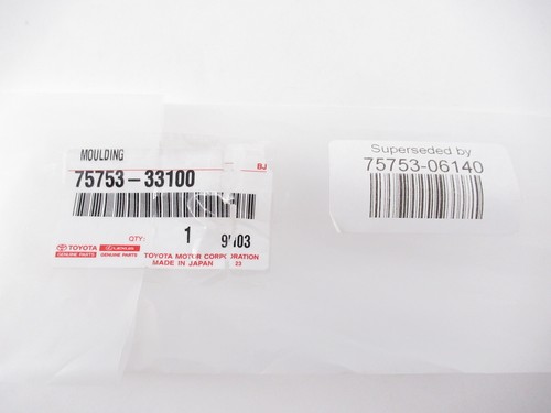 Genuine OEM Toyota 75753-06140 Passenger Front Upper Molding 2018-2020 ...