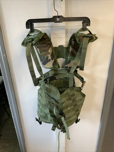 USGI M81 Woodland Load Carrying Equipment Medic Vest Medical | eBay