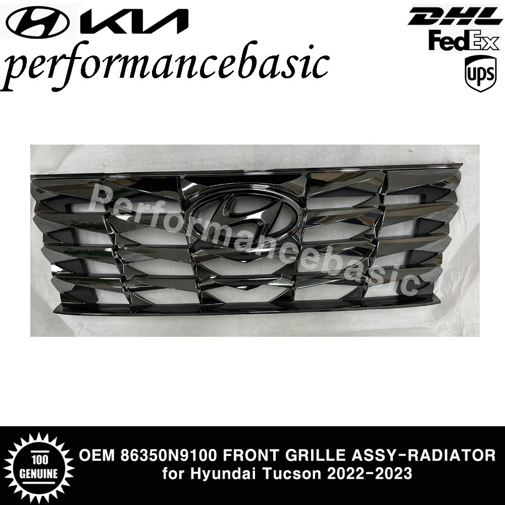 OEM 86350N9100 FRONT GRILLE ASSY-RADIATOR for Hyundai Tucson 2022-2023 ...