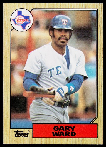 1987 Topps #762 Gary Ward | eBay