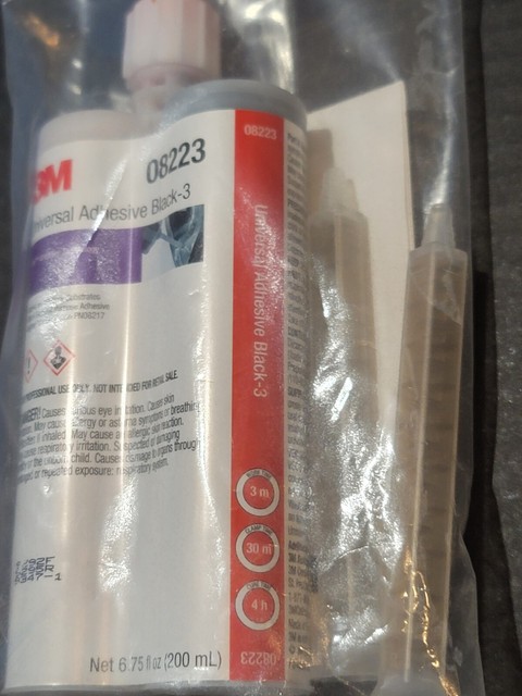 3M 200ml Universal Adhesive Black - 08223 for sale online | eBay