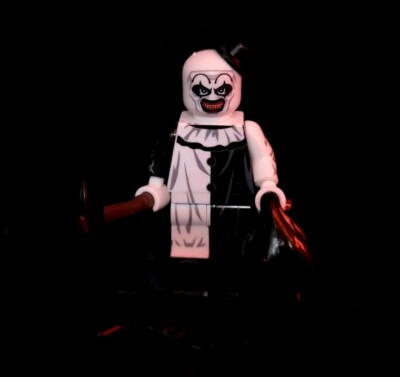 TERRIFIER ART THE CLOWN LEGO MINIFIG MINI FIGURE horror Custom | eBay