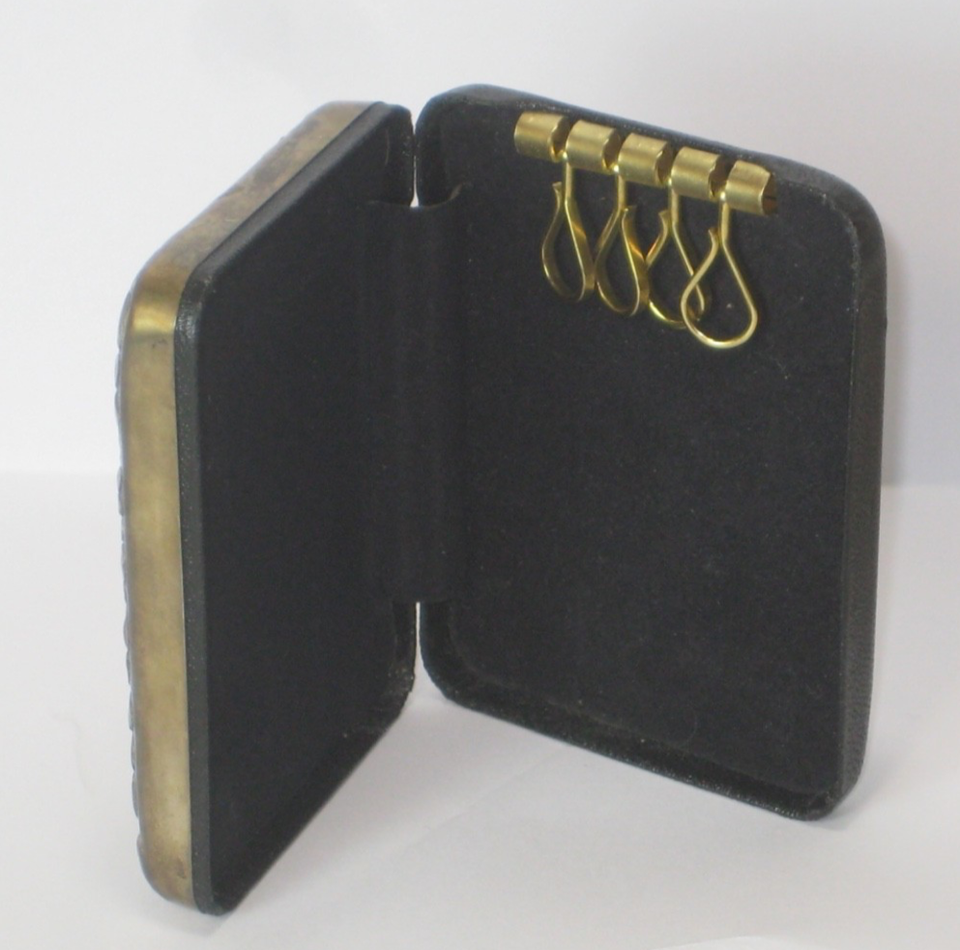 Vintage GORHAM Sterling Silver KEY HOLDER CASE #47 Floral Pattern | eBay