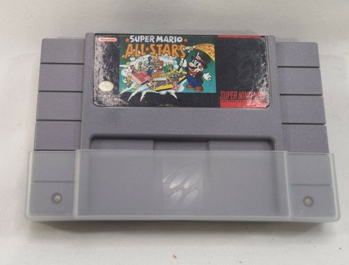 super mario all stars snes super nintendo works tested authentic | eBay