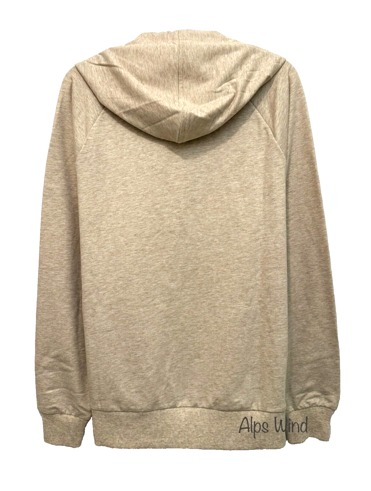 Michael Kors Women's Pullover Hoodie MK Logo Beige Oatmeal Lace Up Gold ...