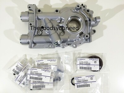 Genuine JDM Subaru 12mm Oil Pump w/ Seal & O-Ring WRX STi Legacy GT ...