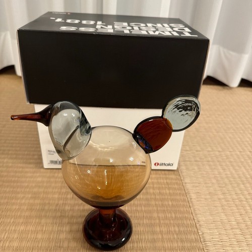 Scope Iittala Uolevi Bird Oiva Toikka Finland Glass Object w/Box Limited Edition | eBay
