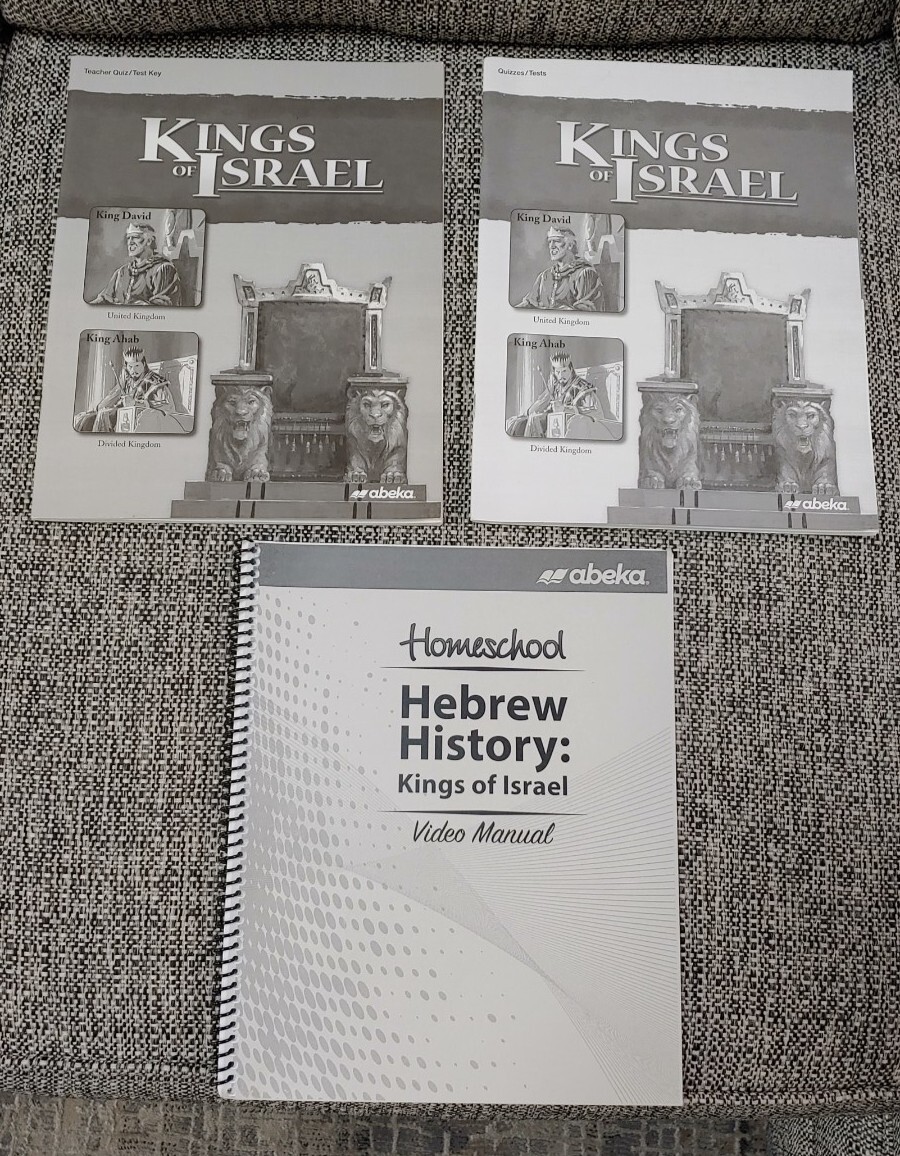 A Beka Book Kings of Israel 3 Books | eBay